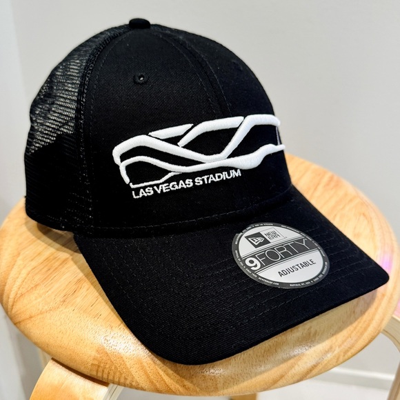 New Era | Accessories | Nwt New Era Las Vegas Stadium Black Mesh ...